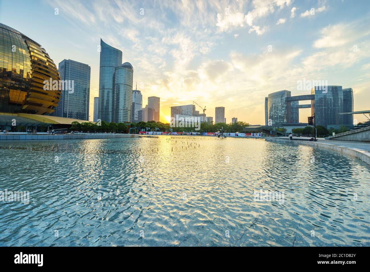 modern building waterfront Stock Photo - Alamy