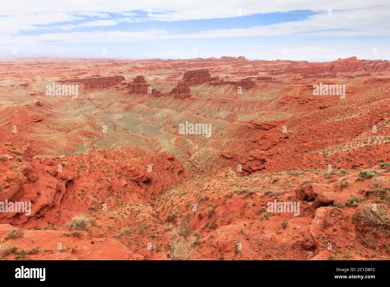 landscape of red sandstone Stock Photo - Alamy