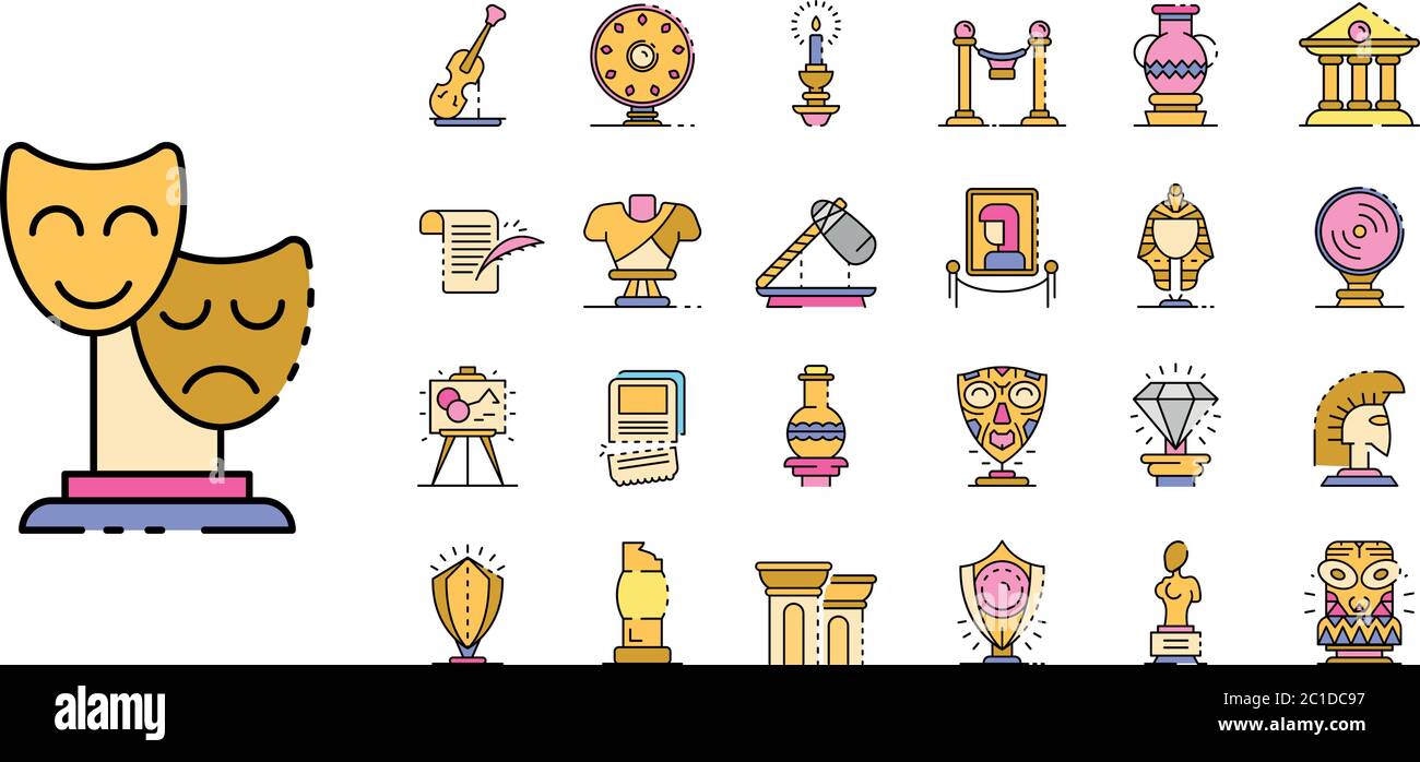 Institute of art and archeology Stock Vector Images - Alamy