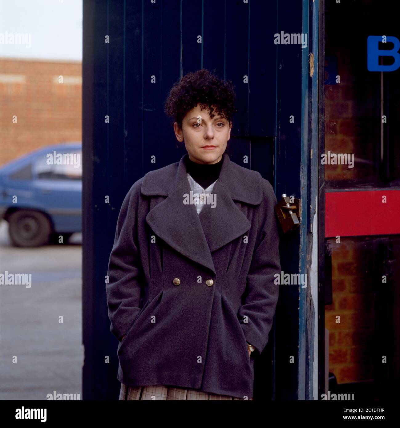 Cast member of The Bill Stock Photo - Alamy