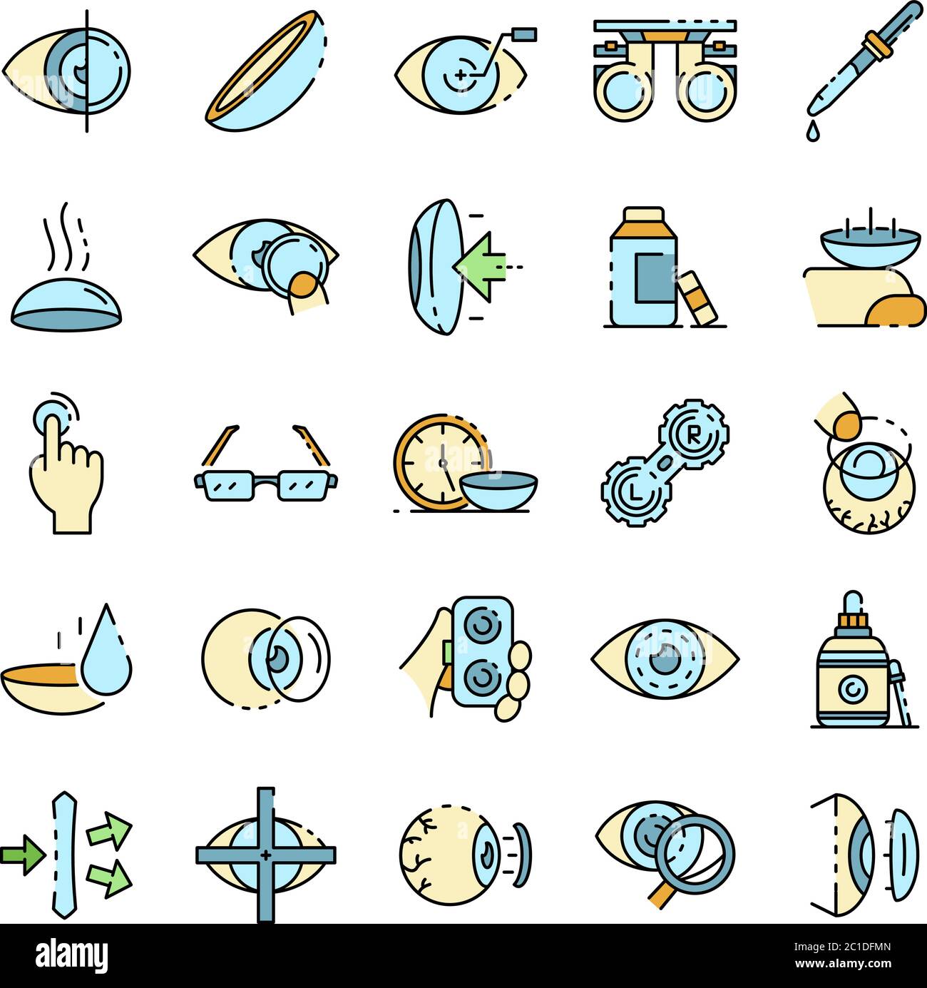 Contact solution bottle Stock Vector Images - Alamy