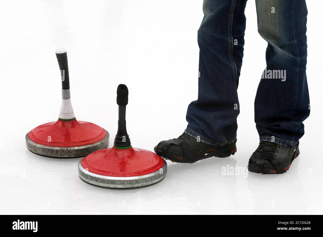 Curling sticks hi-res stock photography and images - Alamy