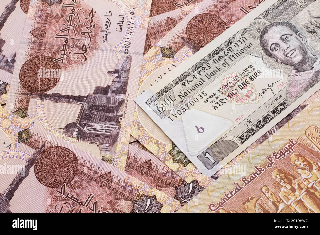 Egypt coins notes hi-res stock photography and images - Alamy