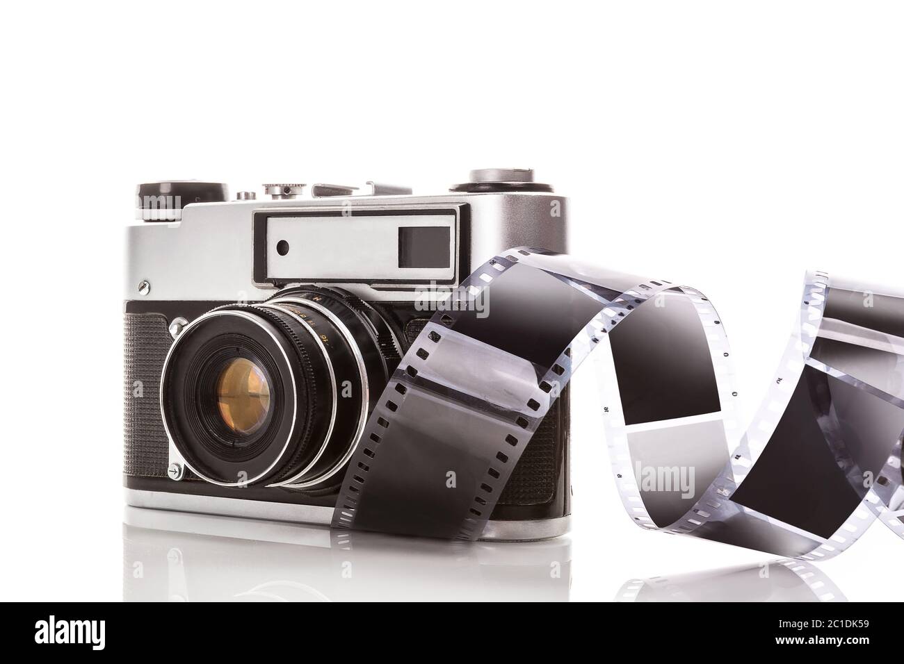 Analog retro camera Stock Photo - Alamy