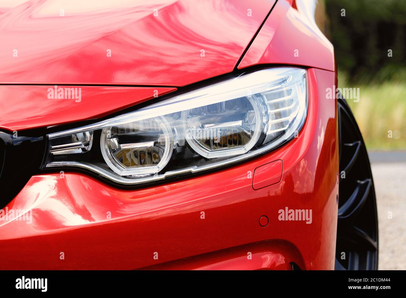 Car headlight detail hi-res stock photography and images - Alamy