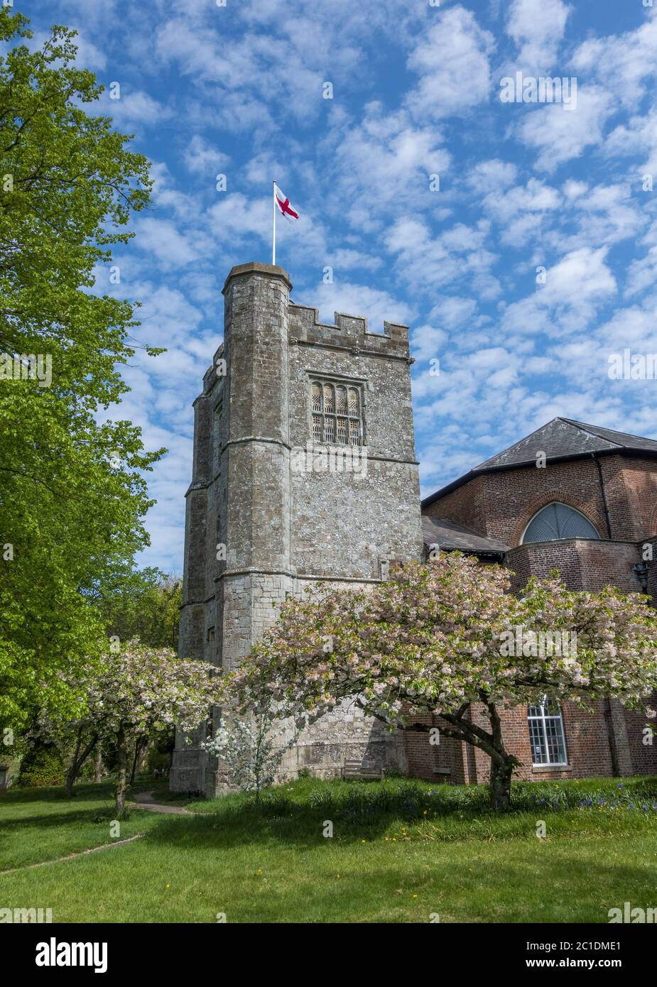 St Mary the Virgin church in the beautiful village of Micheldever in ...