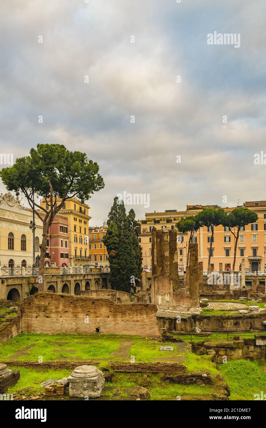 Roman Forum Day Scene Stock Photo - Alamy