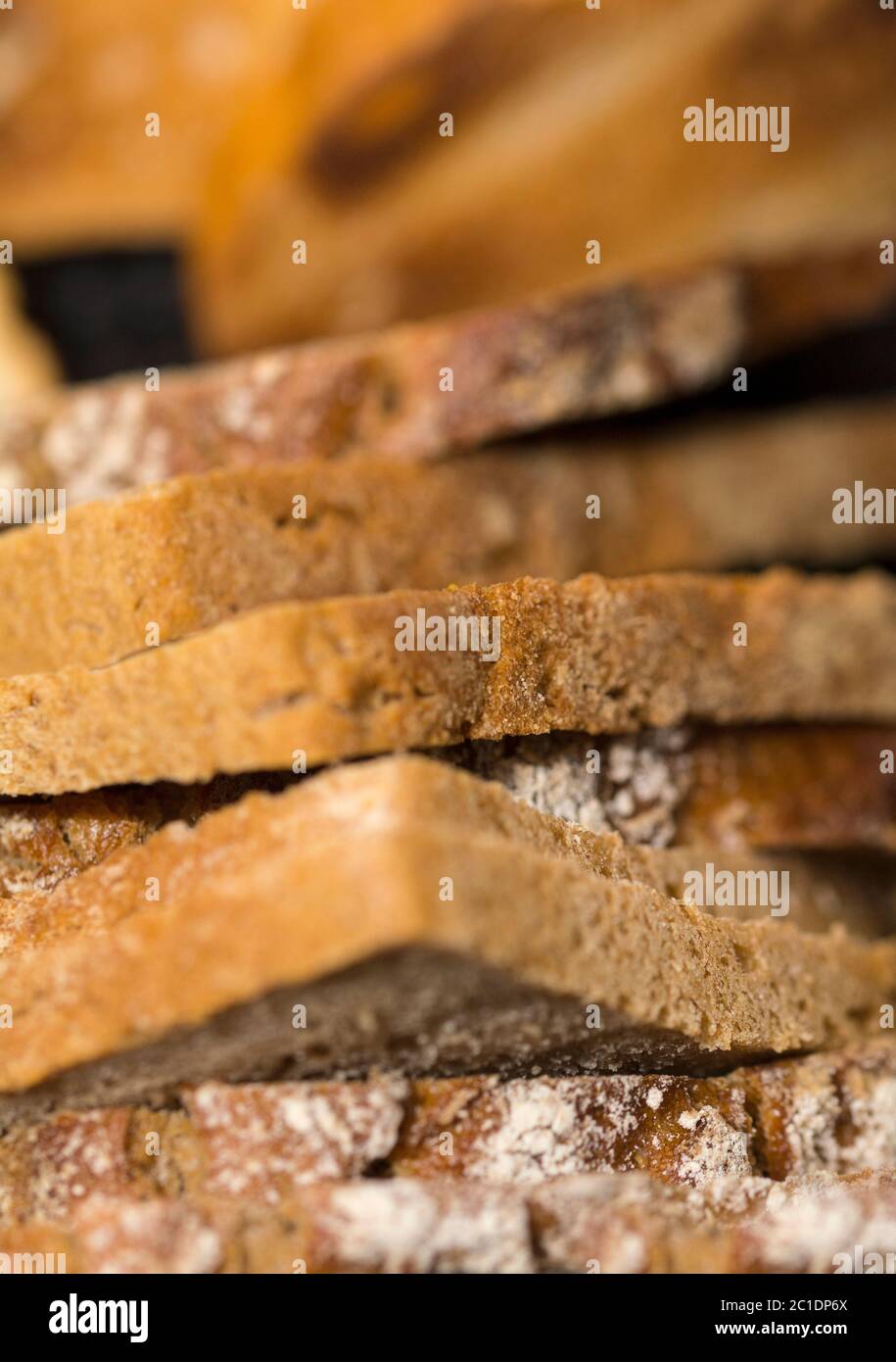 bread in closeup Stock Photo - Alamy