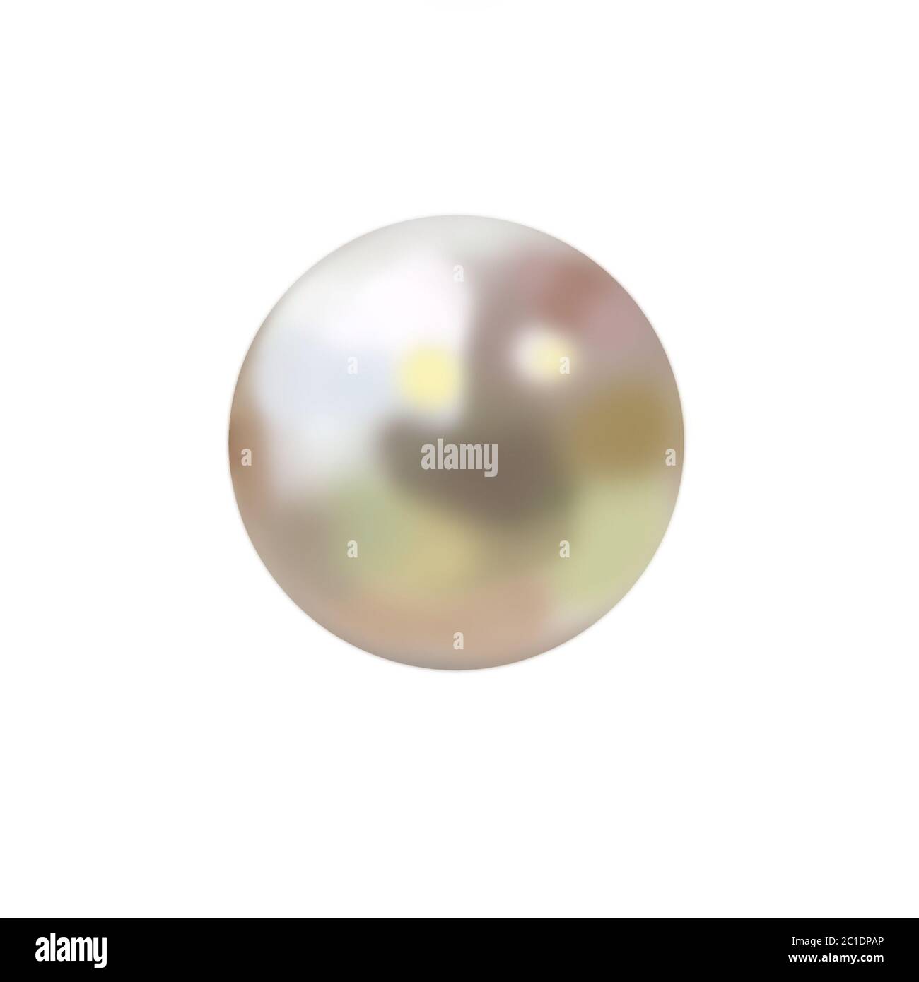 Pearl isolated on white background Stock Photo - Alamy