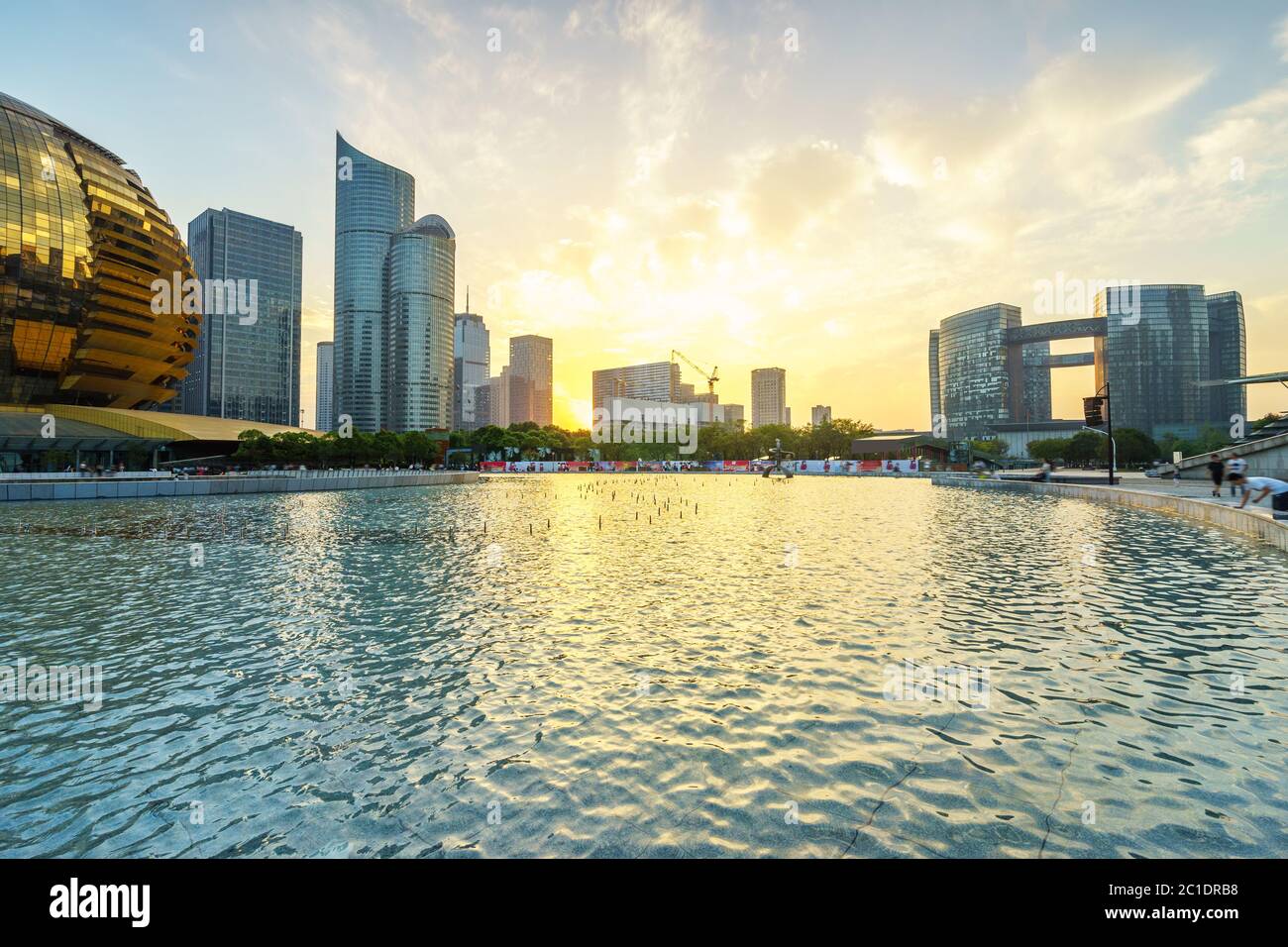 modern building waterfront Stock Photo - Alamy