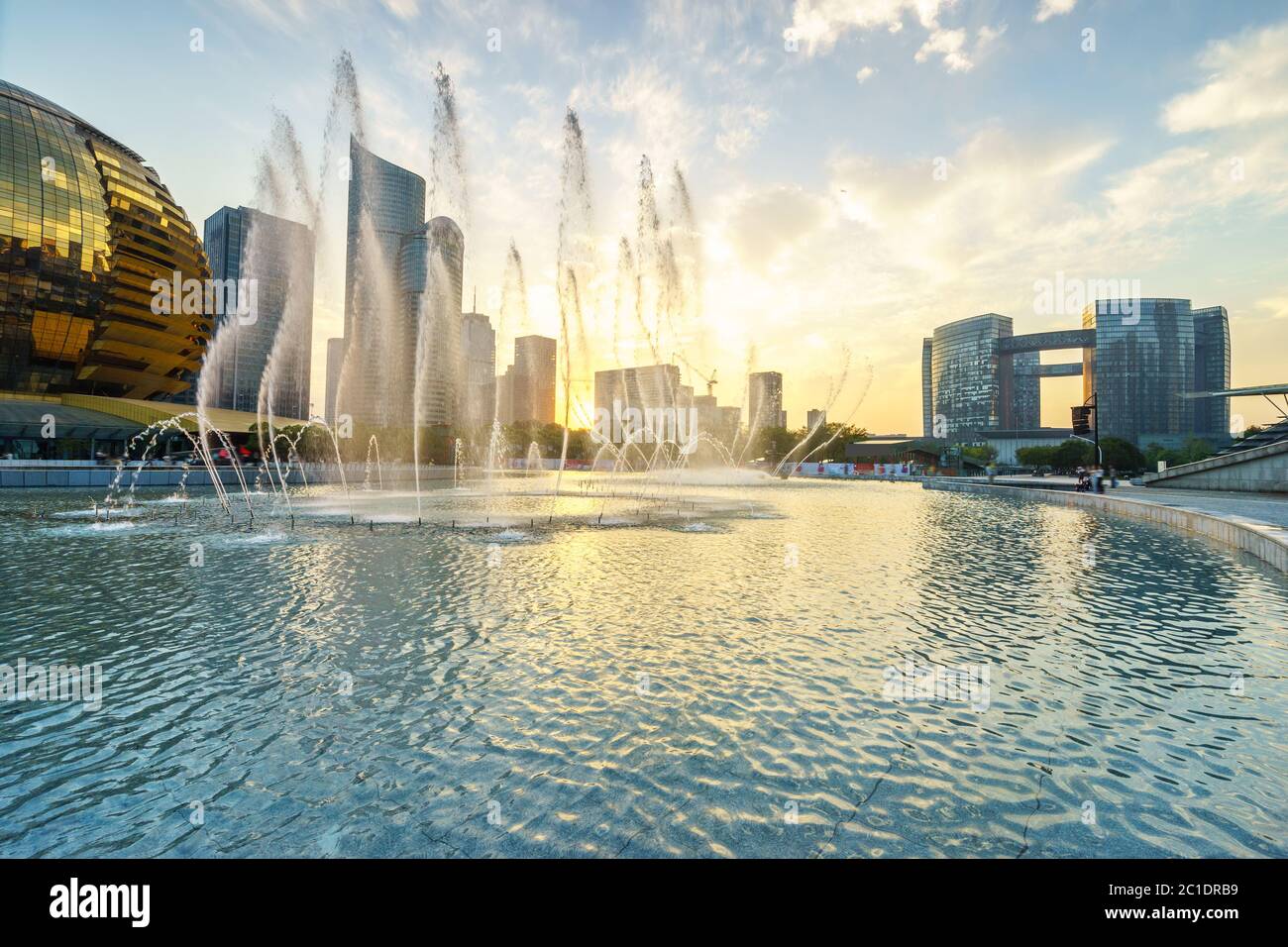modern building waterfront Stock Photo - Alamy
