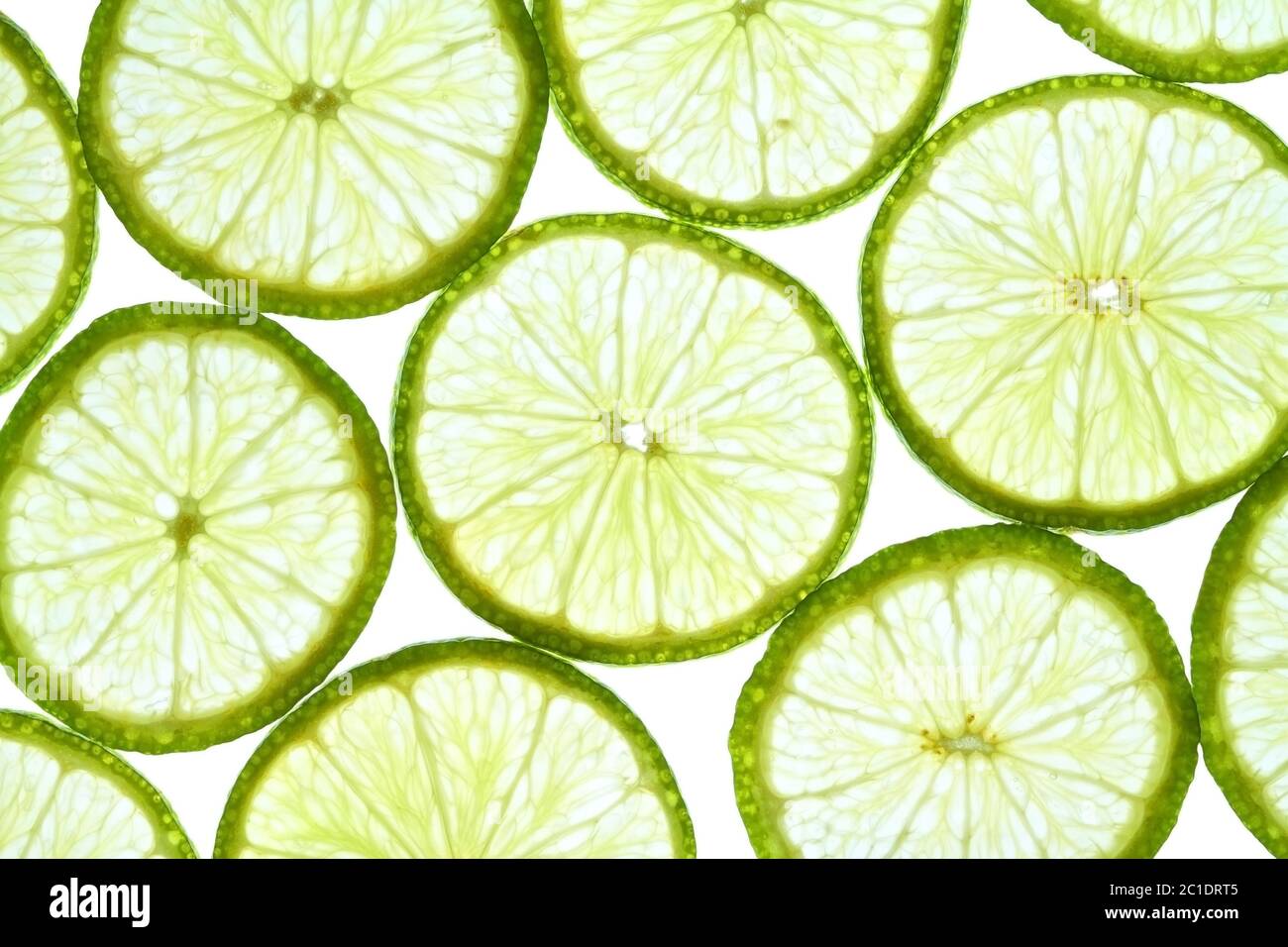 Lime slice backlit hi-res stock photography and images - Alamy