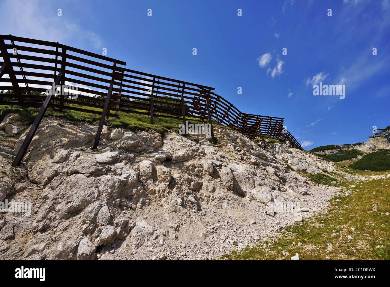 Avalanche barrier hi-res stock photography and images - Alamy