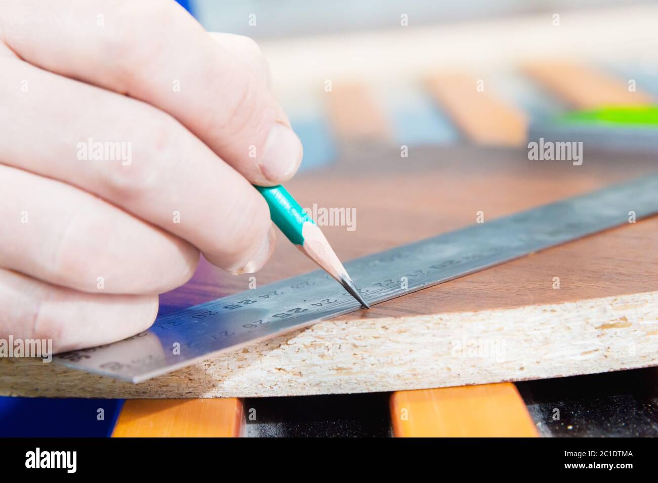 Carpenters ruler hi-res stock photography and images - Alamy