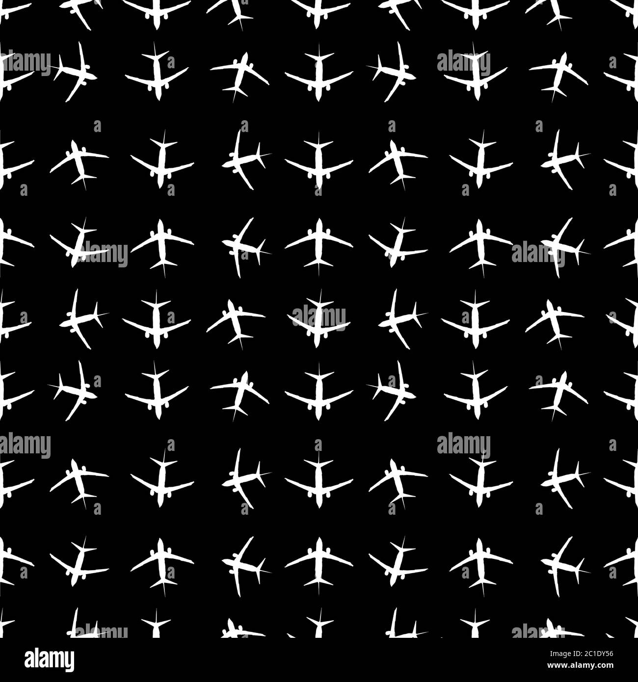 Airplane pattern textile Cut Out Stock Images & Pictures - Alamy