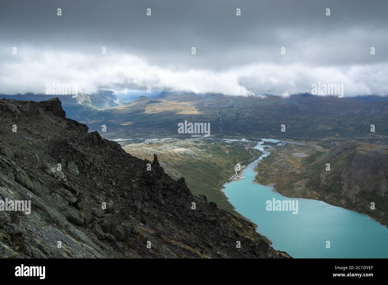 Gjende Lake Norway Stock Photo - Alamy