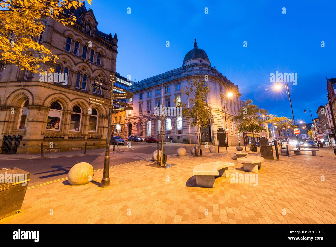 Halifax town centre hi-res stock photography and images - Alamy