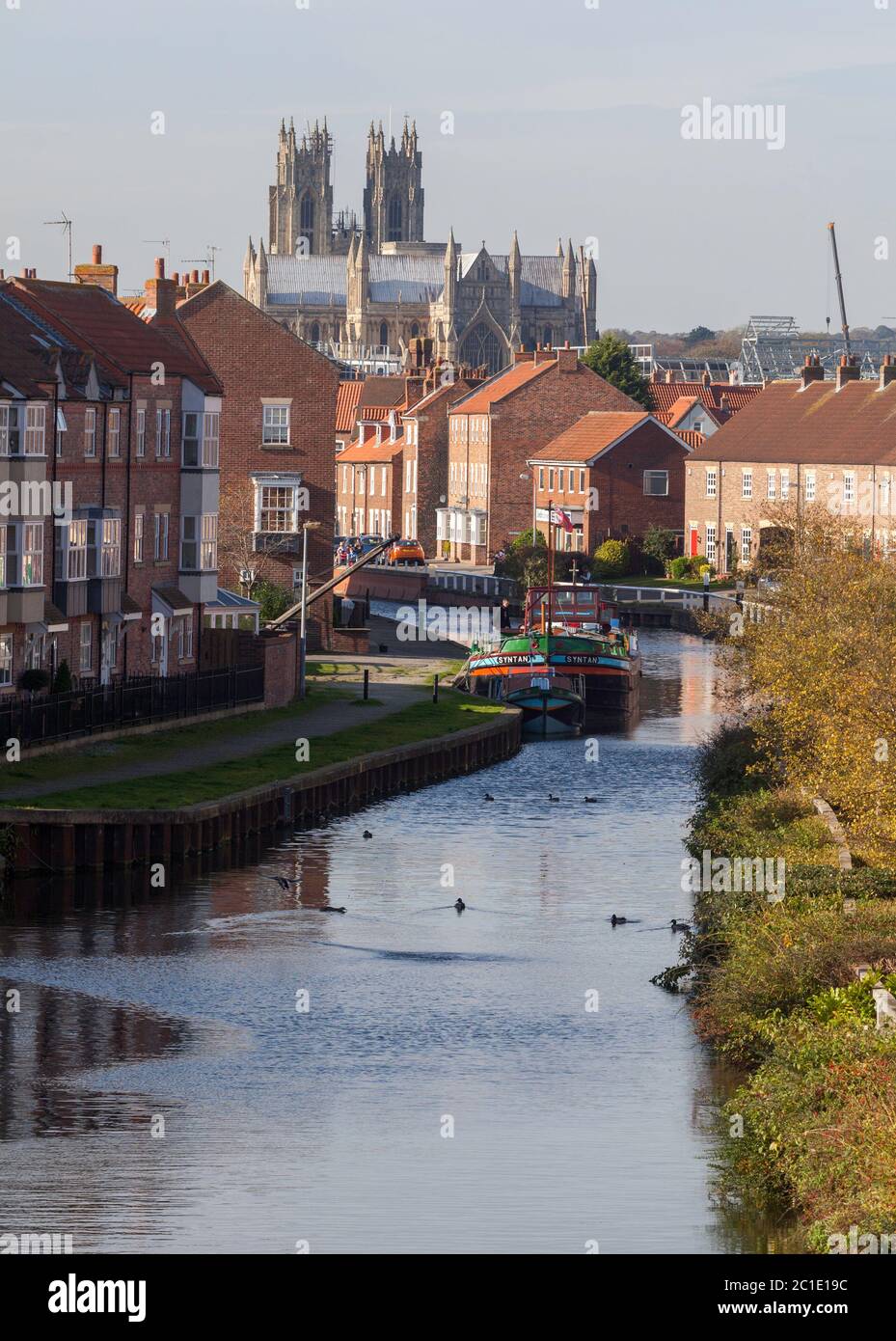 Beverley beck yorkshire, canal hi-res stock photography and images - Alamy