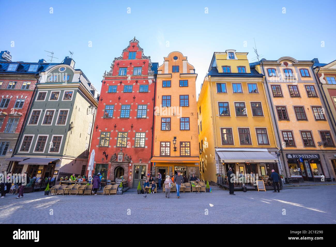 Gamla Stan old town in Stockholm city, Sweden Stock Photo - Alamy