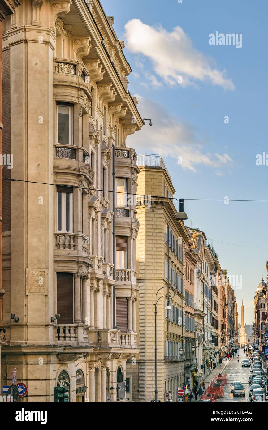 Aerial Urban Scene, Rome, Italy Stock Photo - Alamy