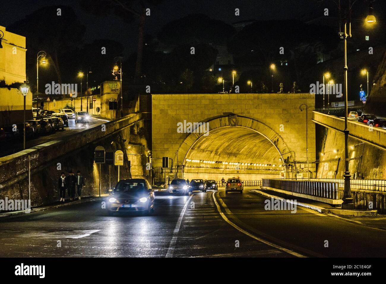 Car tunnel rome hi-res stock photography and images - Alamy