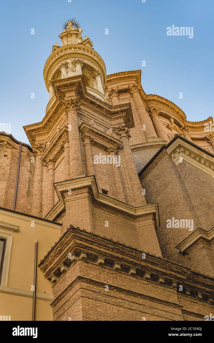 Baroque Style Church Low Angle View Stock Photo - Alamy
