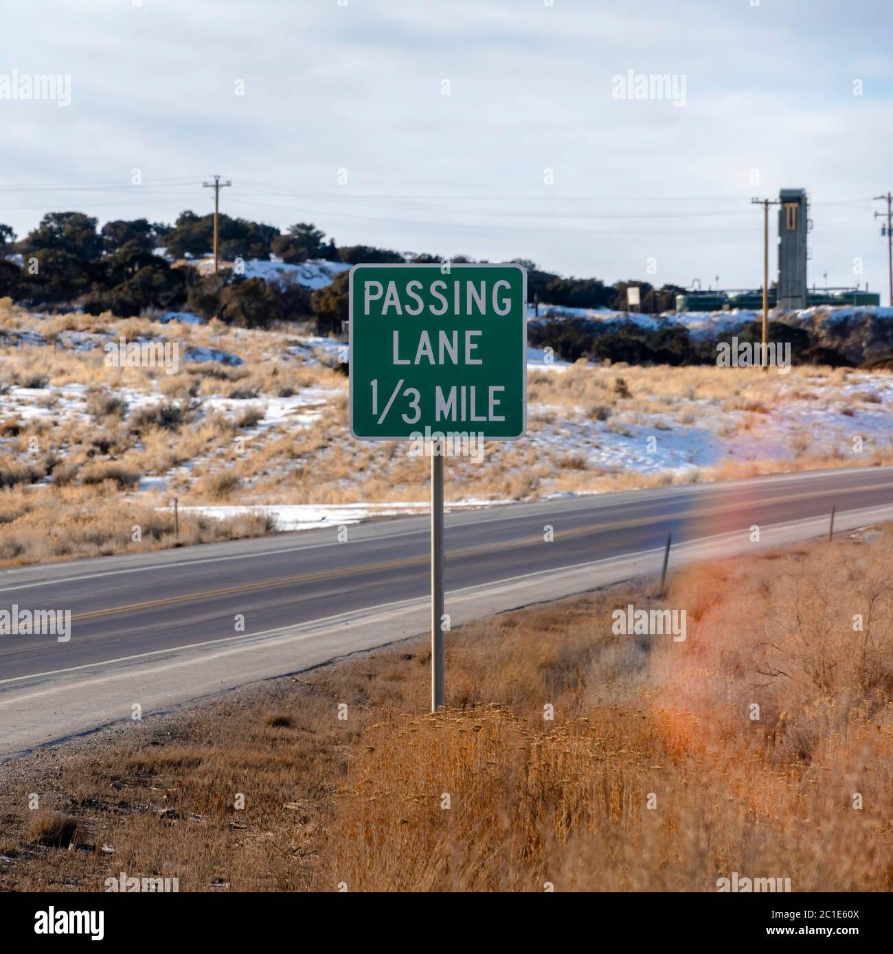 Passing Lane High Resolution Stock Photography and Images - Alamy