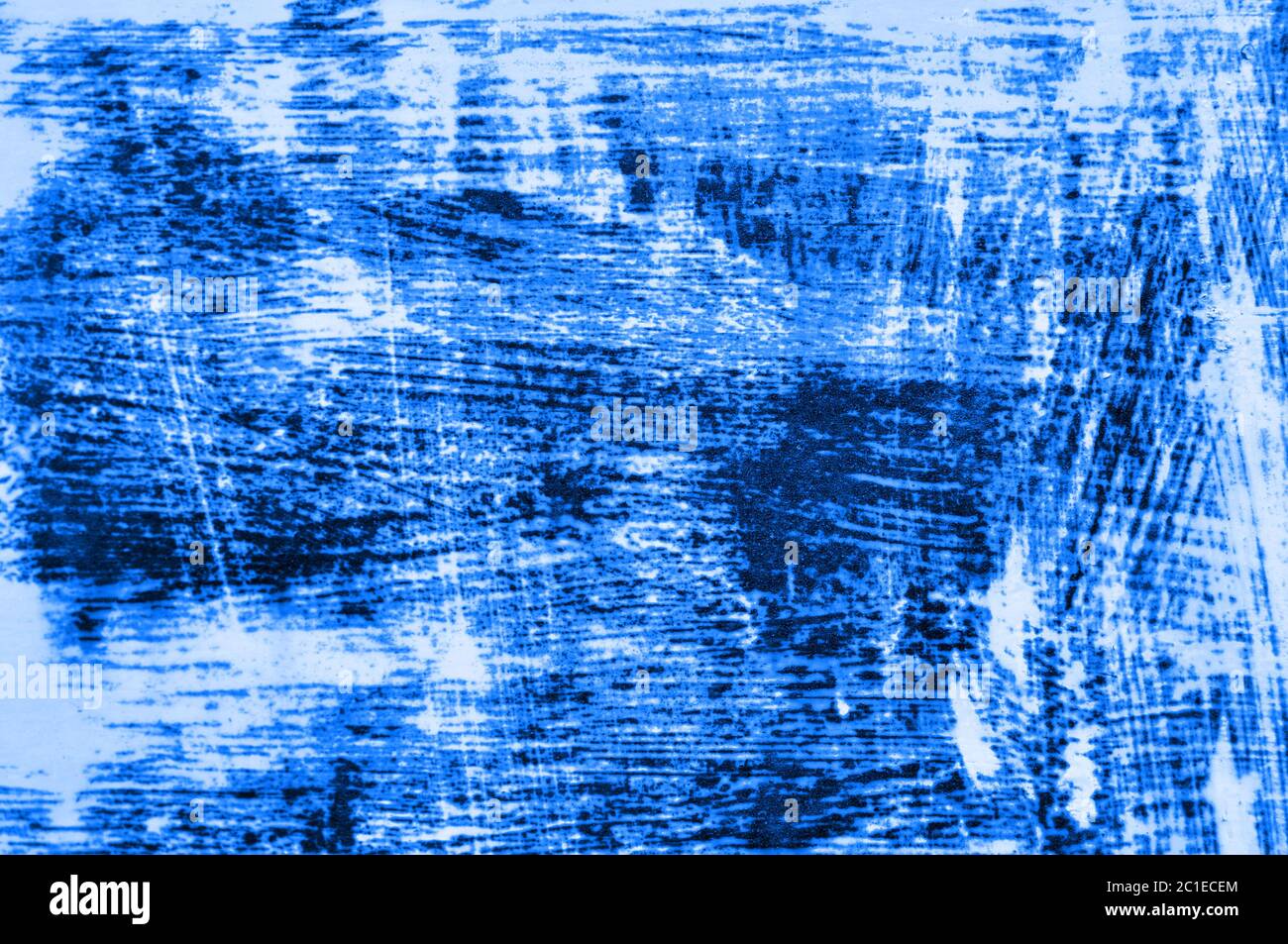 Rusty metal background with streaks of rust. Blue classic Stock Photo ...