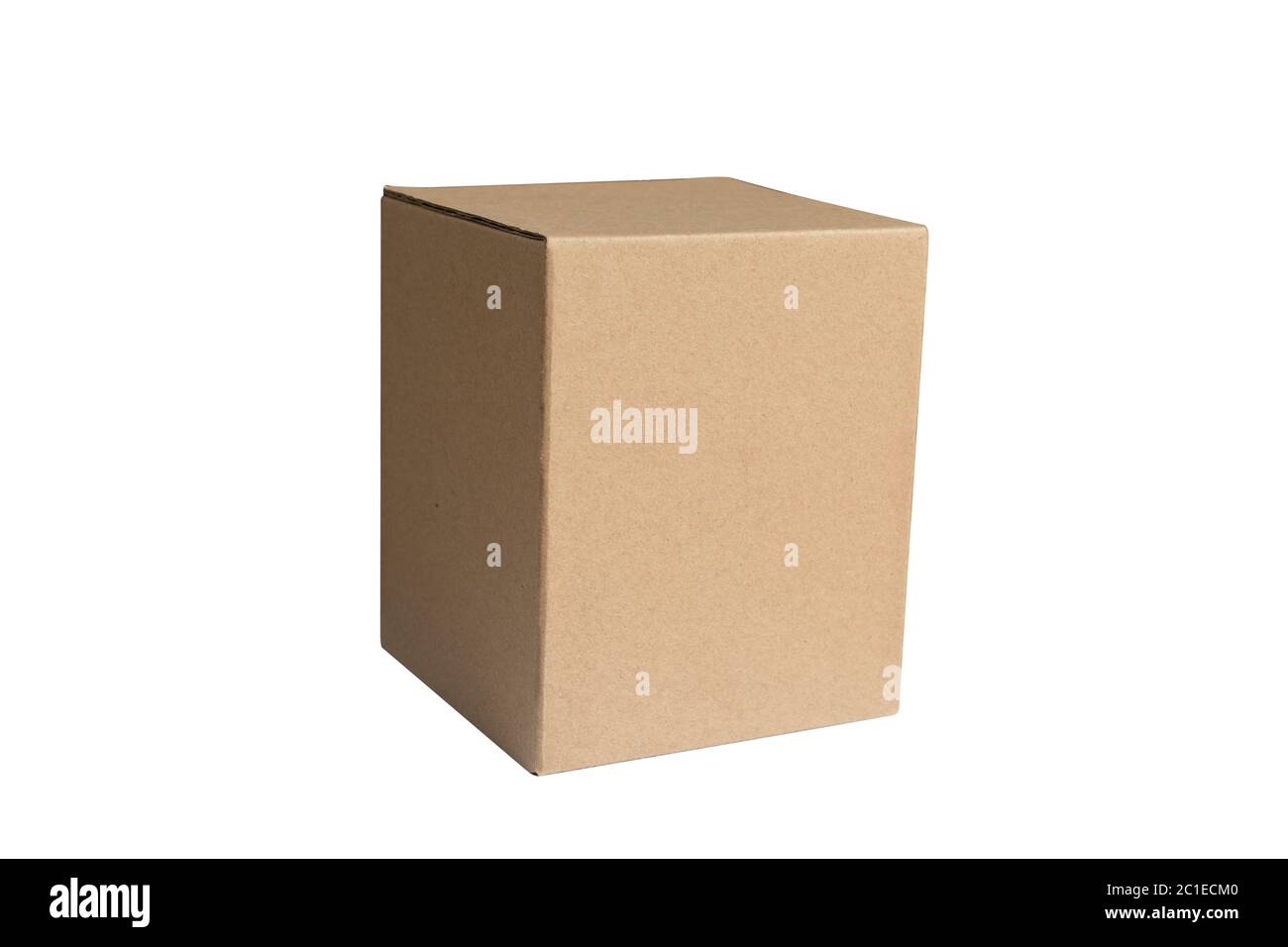 Various Cardboard Boxes On White Background Stock Photo Alamy