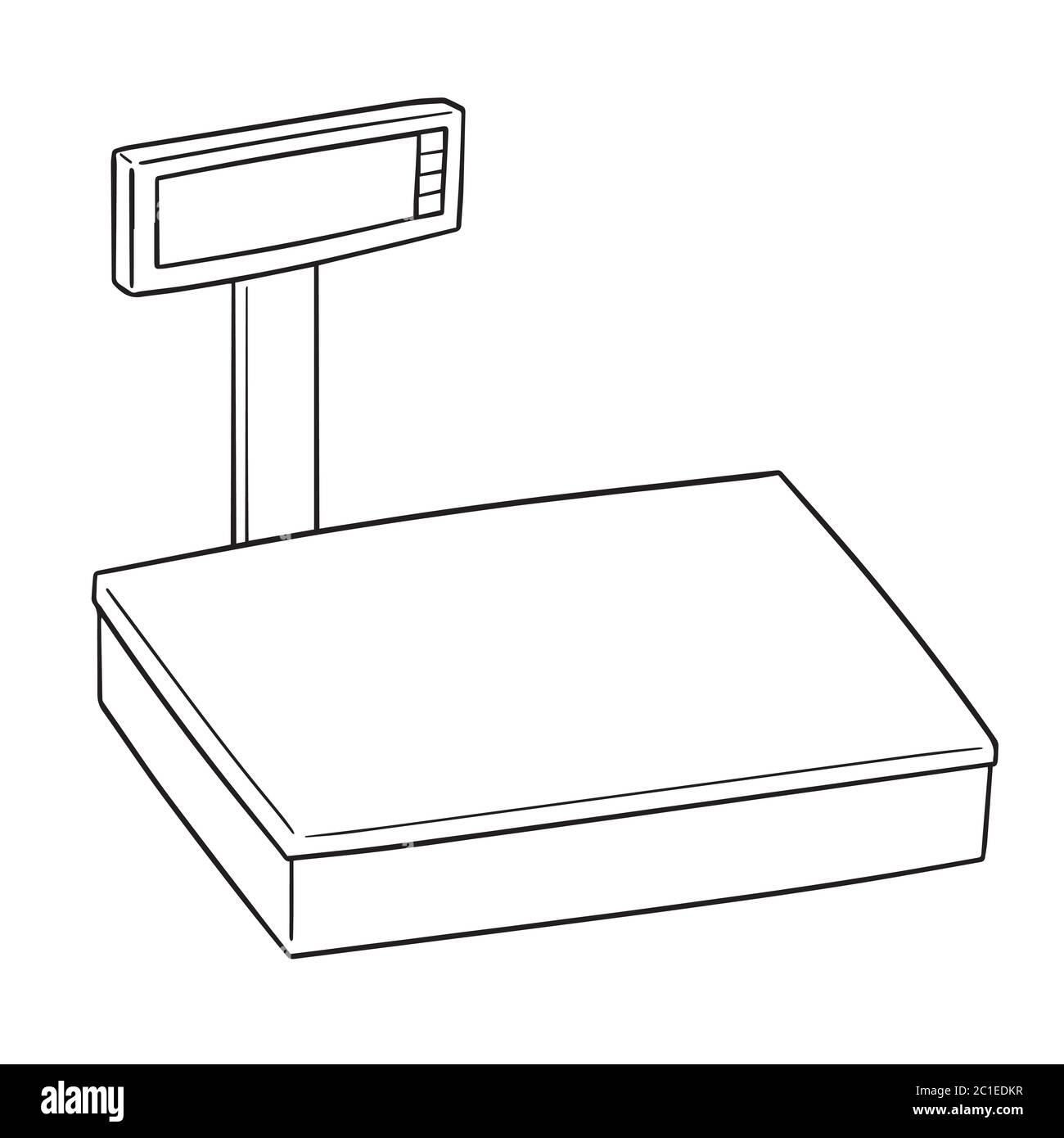 vector of weighing machine Stock Vector Image & Art - Alamy