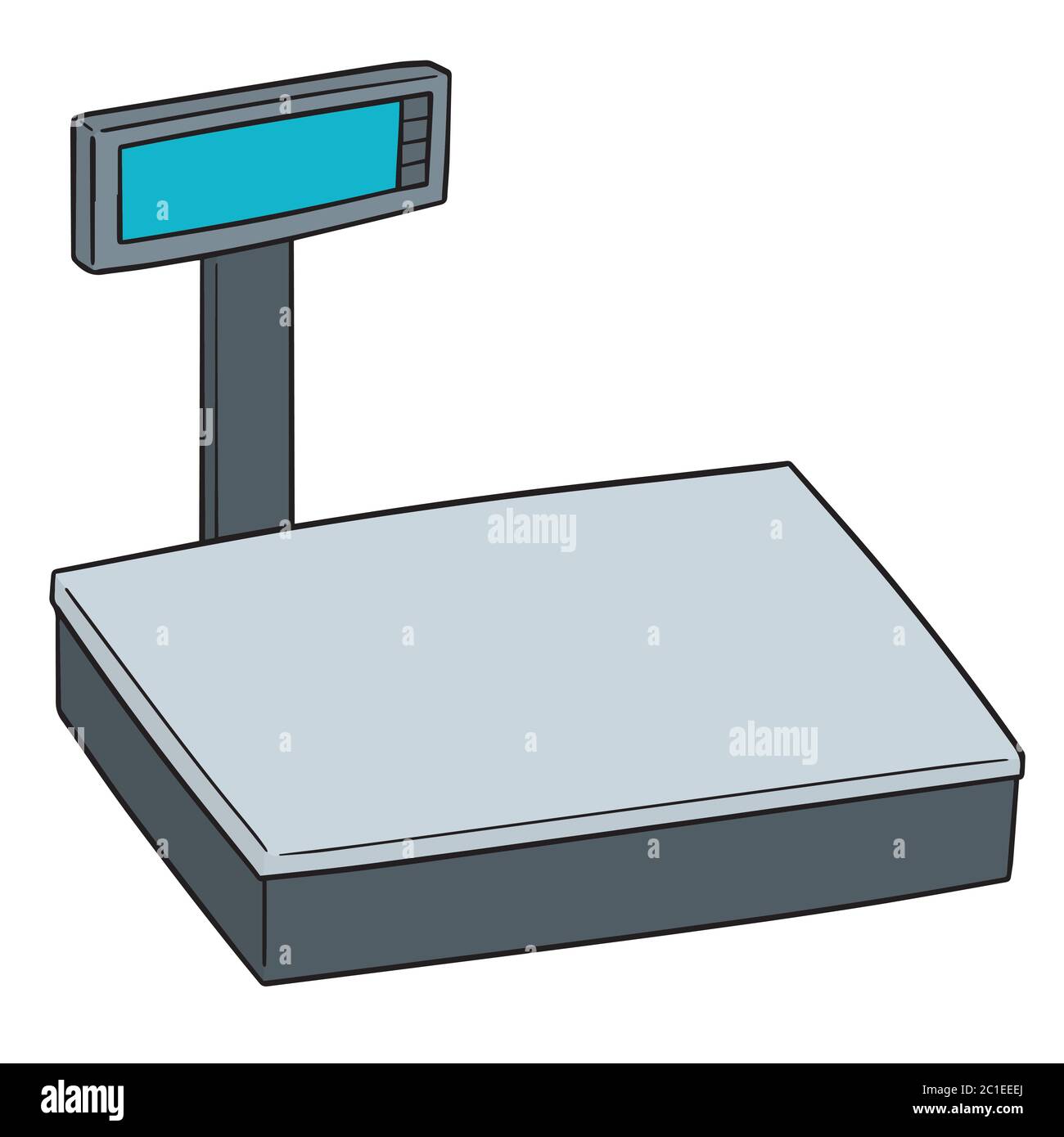 vector of weighing machine Stock Vector Image & Art - Alamy