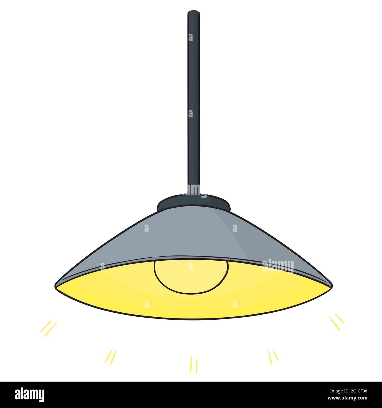 vector of ceiling lamp Stock Vector Image & Art - Alamy