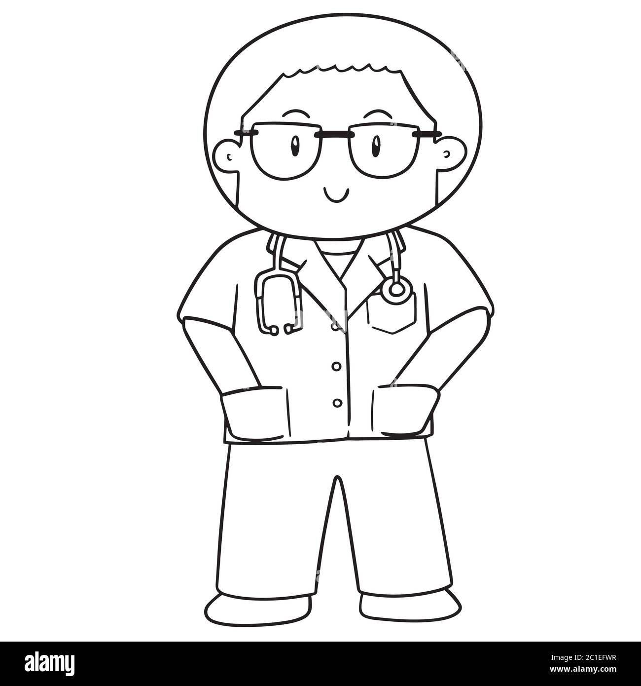 Doctor talk Black and White Stock Photos & Images - Alamy