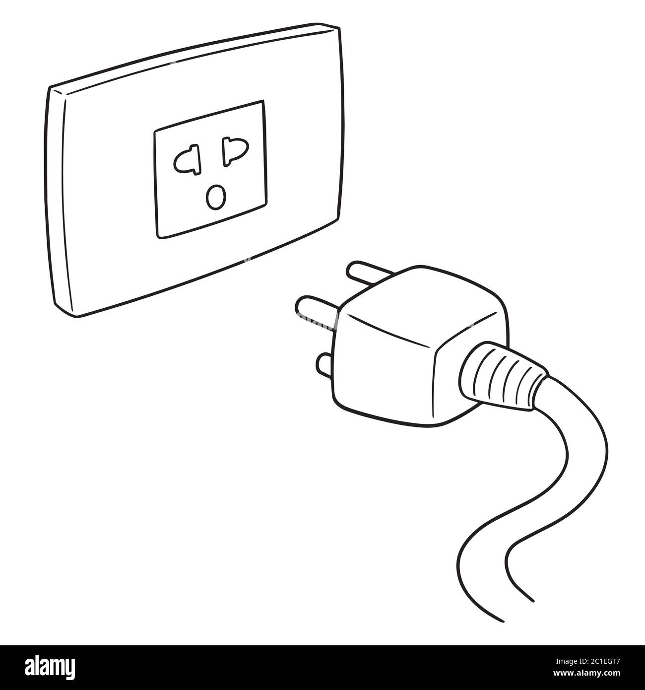 vector of plug Stock Vector Image & Art - Alamy