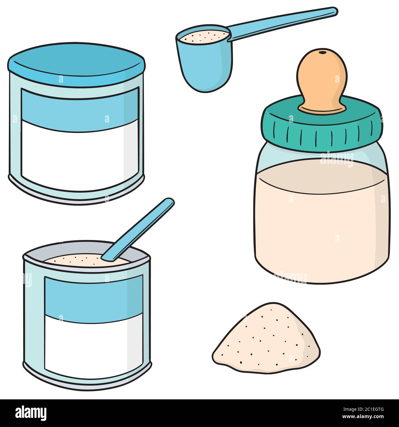 Baby formula vector Stock Vector Images - Alamy