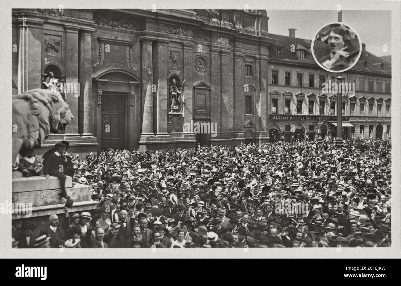 German propaganda postcard hi-res stock photography and images - Alamy