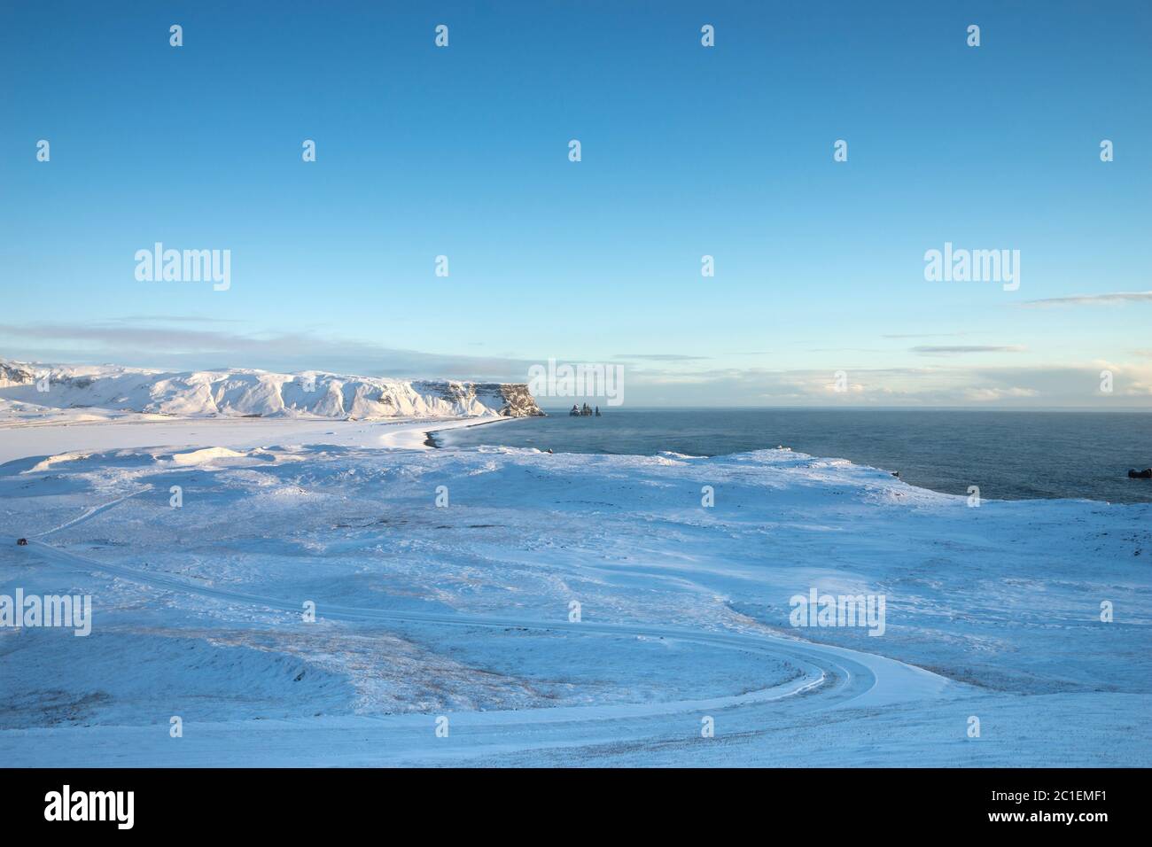 Reynisdrangar Reynisfjara Beach Vik Iceland Stock Photo - Alamy
