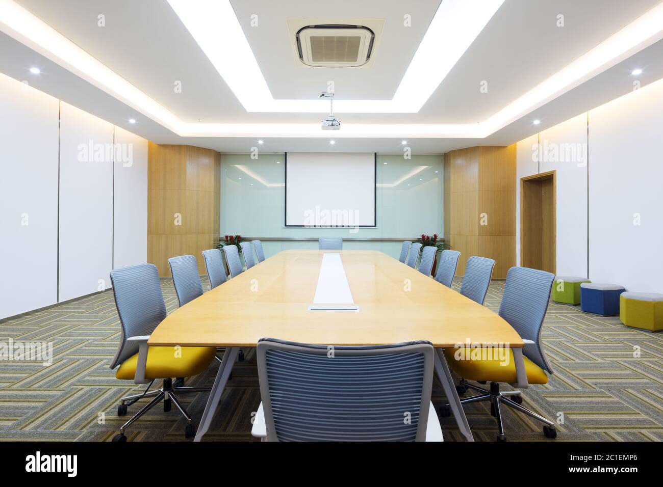 interior of meeting room Stock Photo - Alamy