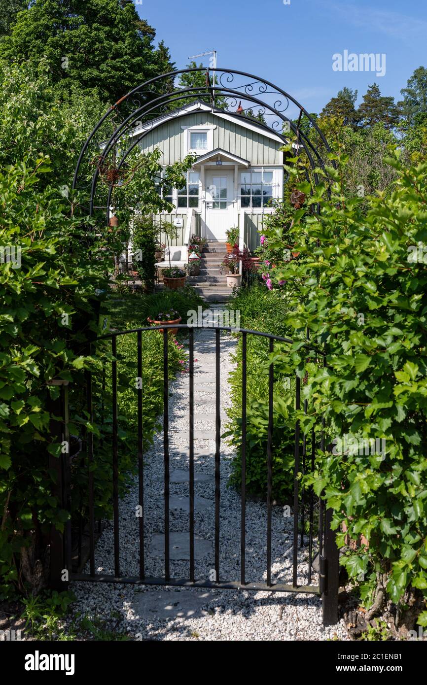 Community gate hi-res stock photography and images - Alamy