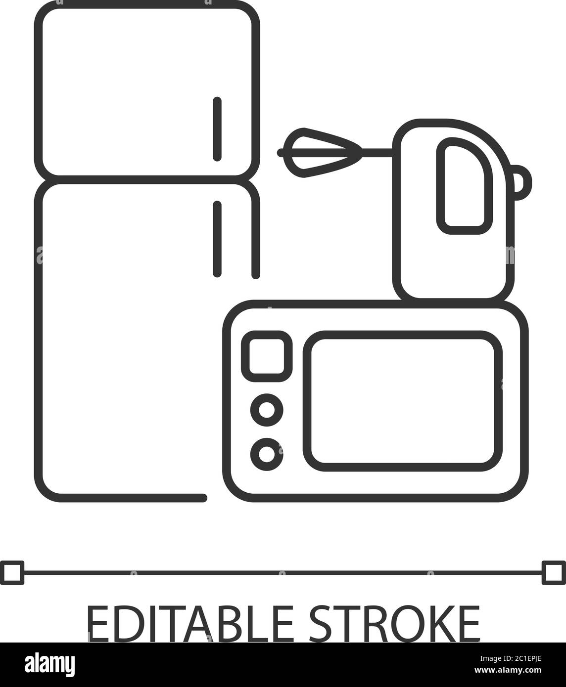 Appliance electronics department store Stock Vector Images - Alamy