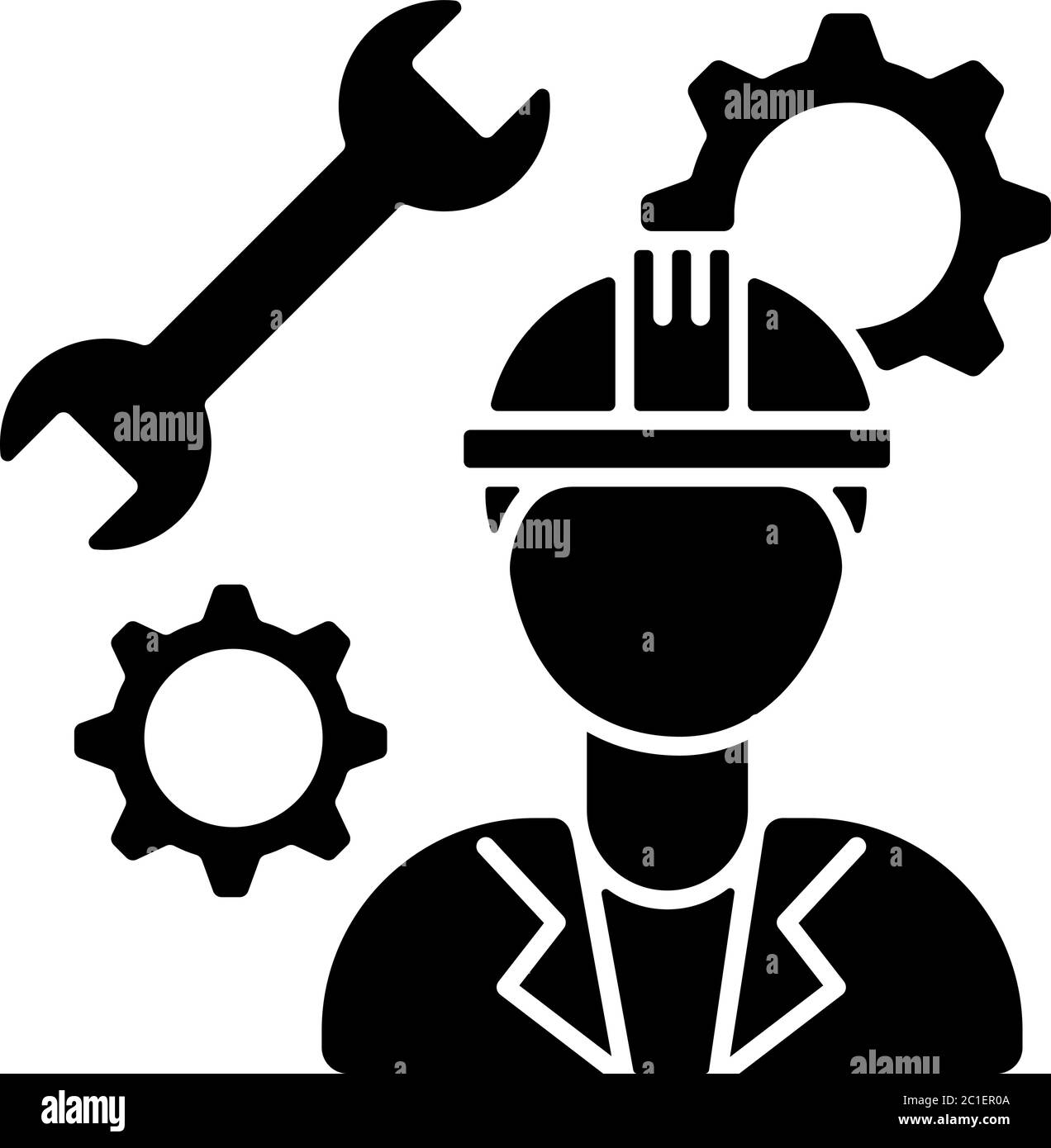 Mechanical contractor Black and White Stock Photos & Images - Alamy