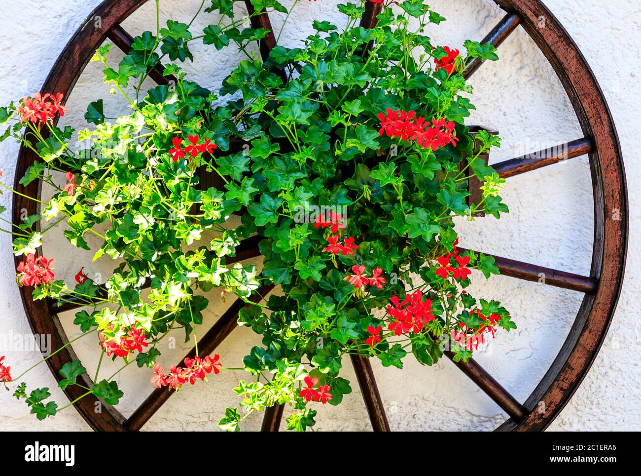The wheel hanging on the wall hi-res stock photography and images - Alamy