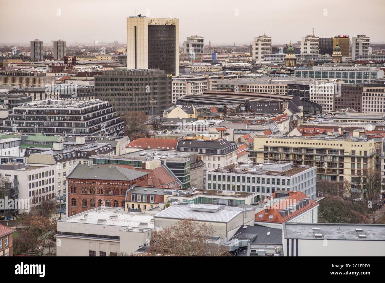 Aerial View Of District Mitte High Resolution Stock Photography and ...