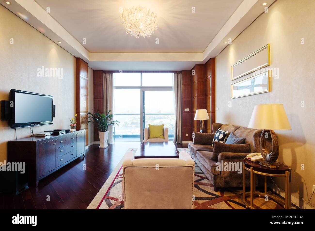 interior of living room Stock Photo - Alamy