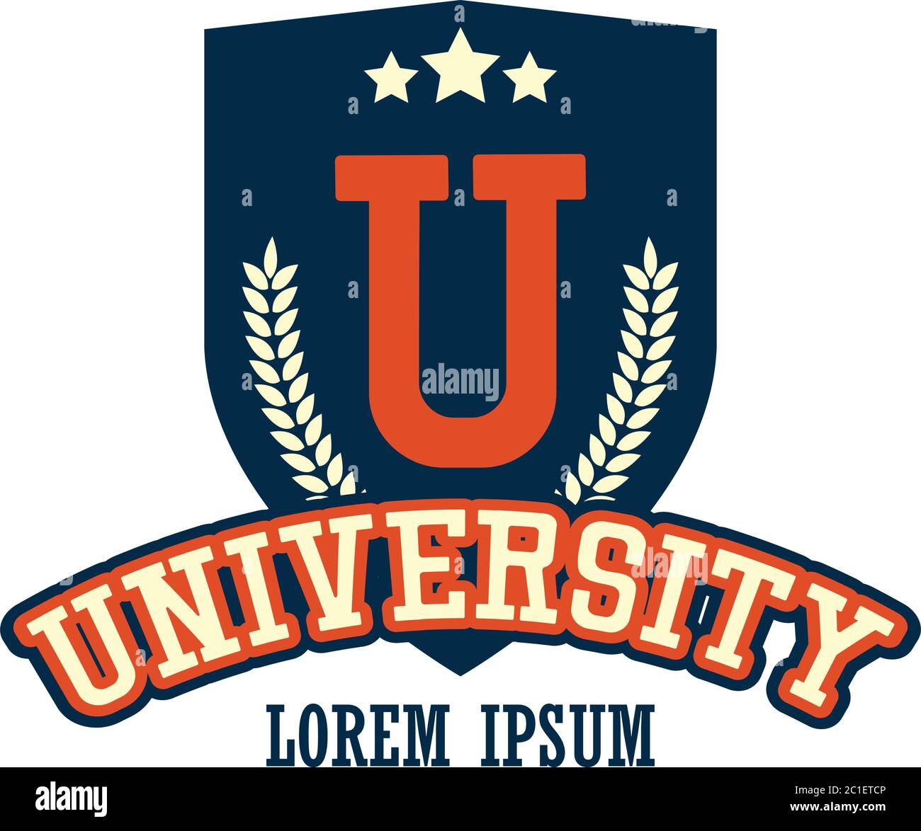university campus logo with text space for your slogan / tag line ...
