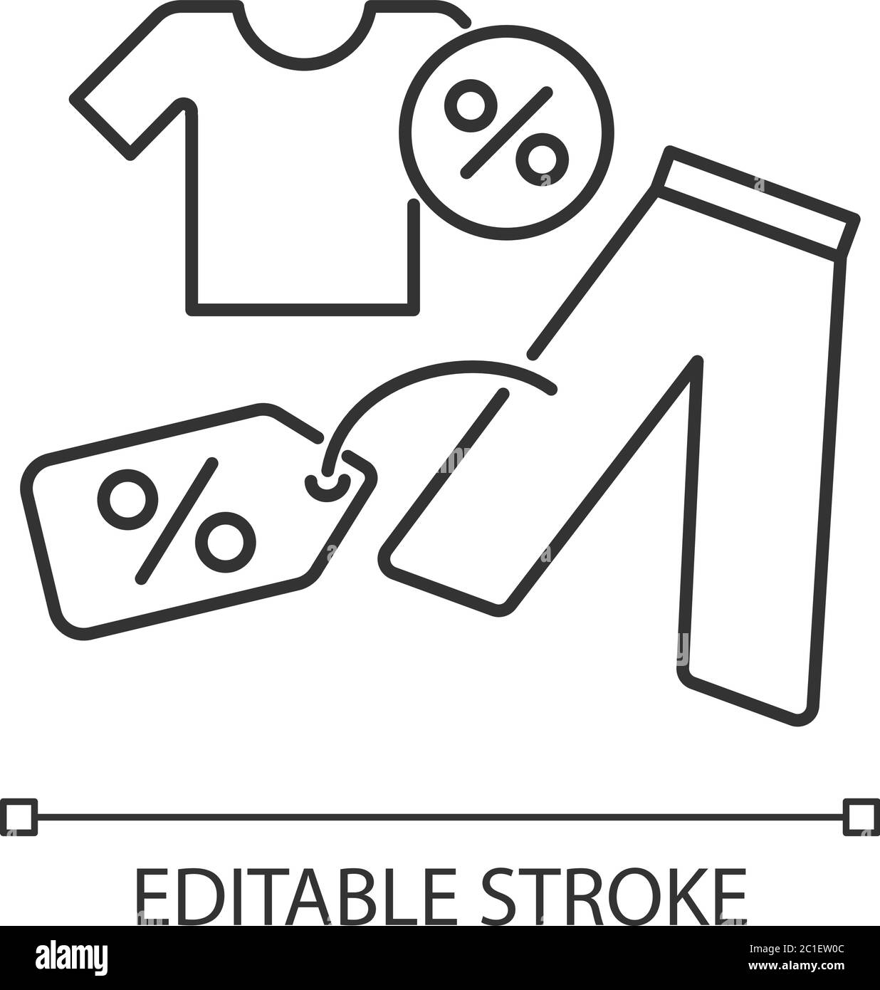 Outlet center store Stock Vector Images - Alamy