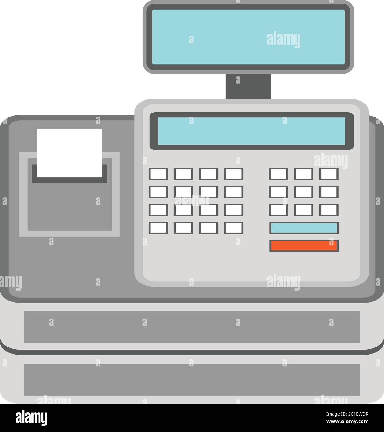 cash register for business concept. vector illustration Stock Vector ...