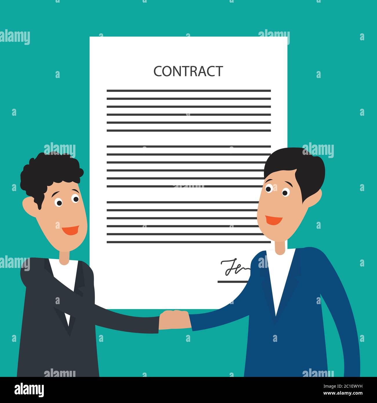 Signature of witness Stock Vector Images - Alamy