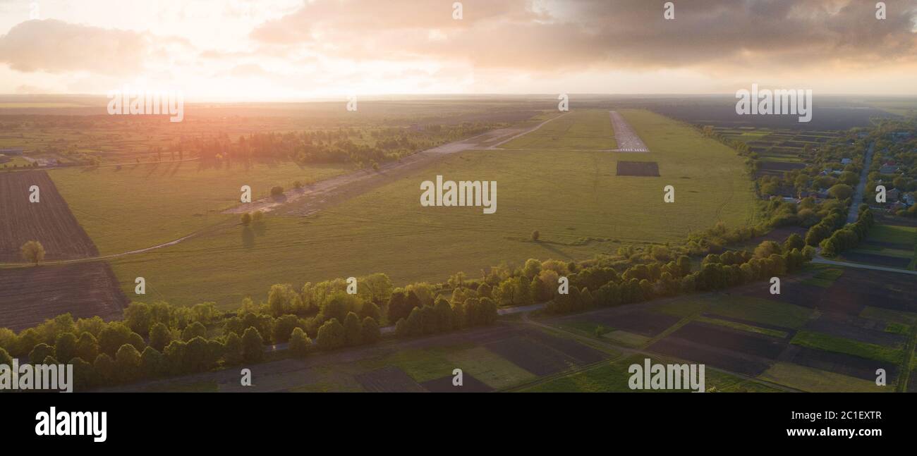 Drone airfield hi-res stock photography and images - Alamy