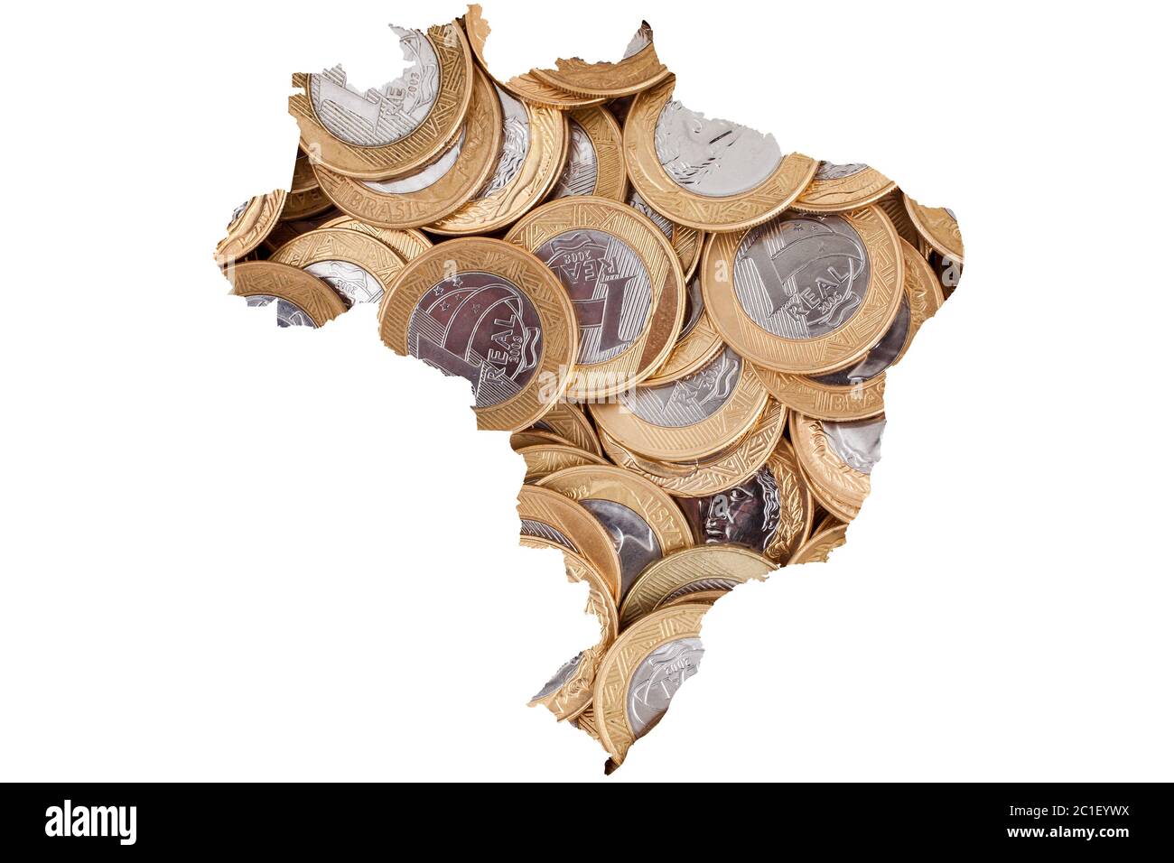 Brazilian map hi-res stock photography and images - Alamy